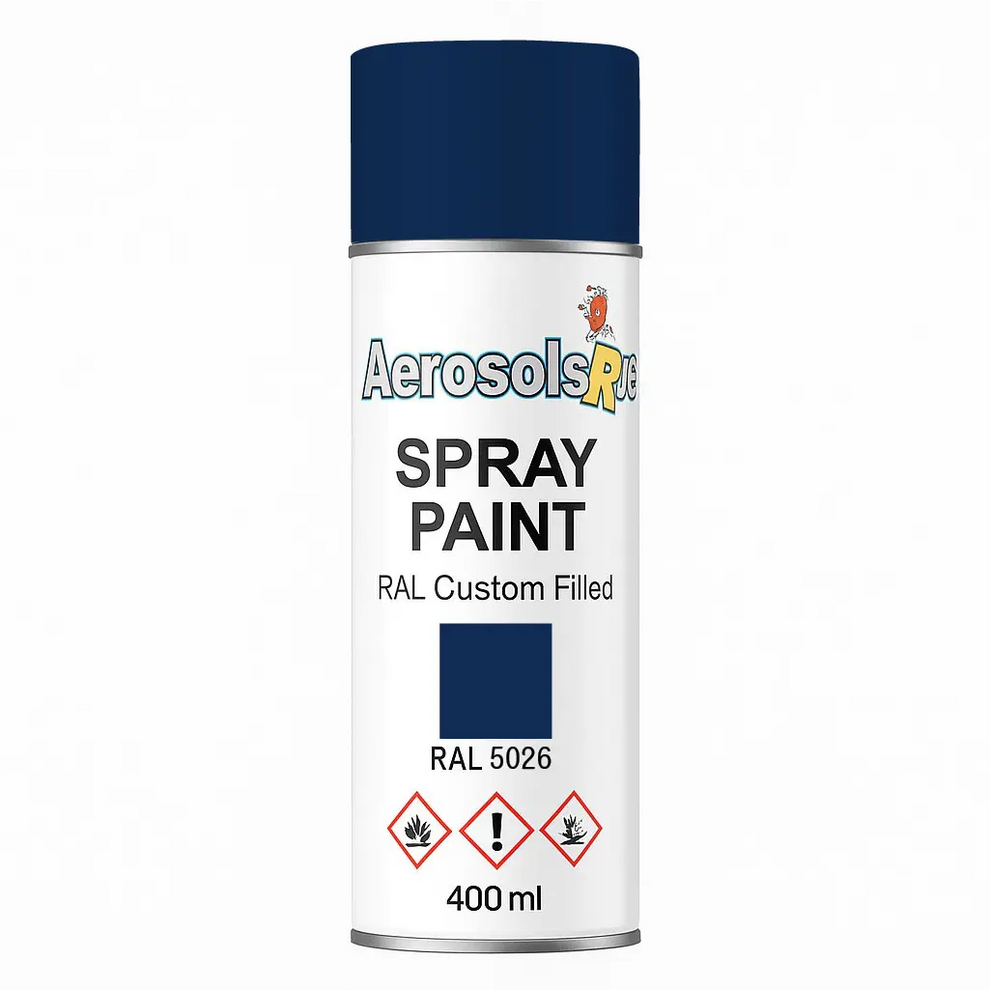 RAL 5026 - 400ml Aerosol Spray Paint Any Finish - Tameside Paints ...
