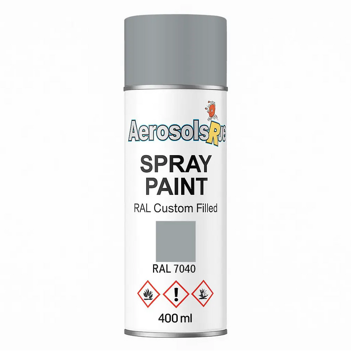 RAL 7040- 400ml Aerosol Spray Paint Any Finish - Tameside Paints ...